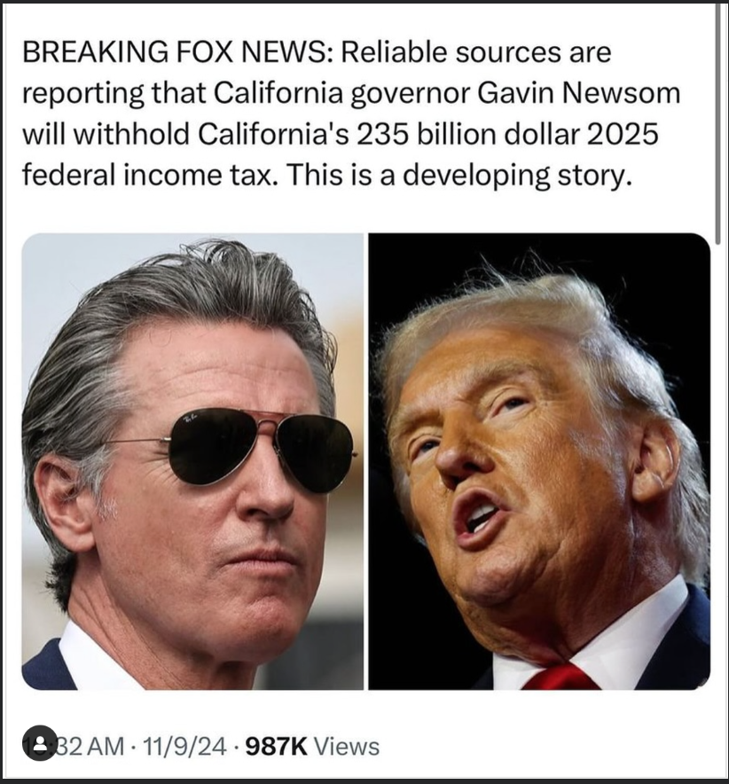 Fact Check: Fox News Did NOT Report California Gov. Gavin Newsom Will ... Fact Check: Fox News Did NOT Report California Gov. Gavin Newsom Will ...